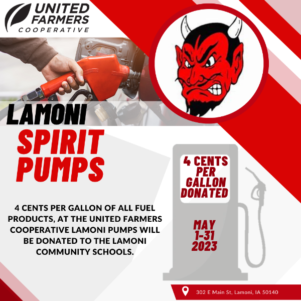 Lamoni Community Schools - Lamoni Spirit Pumps